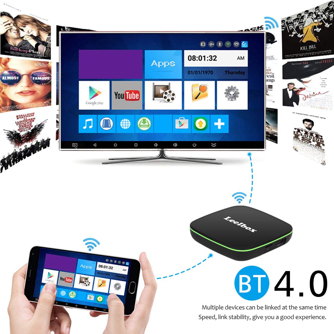 TV Box Leelbox Q1 Android 6.0, UHD 4K, Bluetooth 4.0, 1GB/8GB (hasta ...