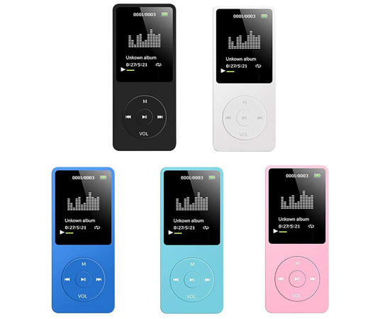 Reproductor MP3 Fesjoy, Radio FM, Grabación De Voz, Altavoz Incorporado ...