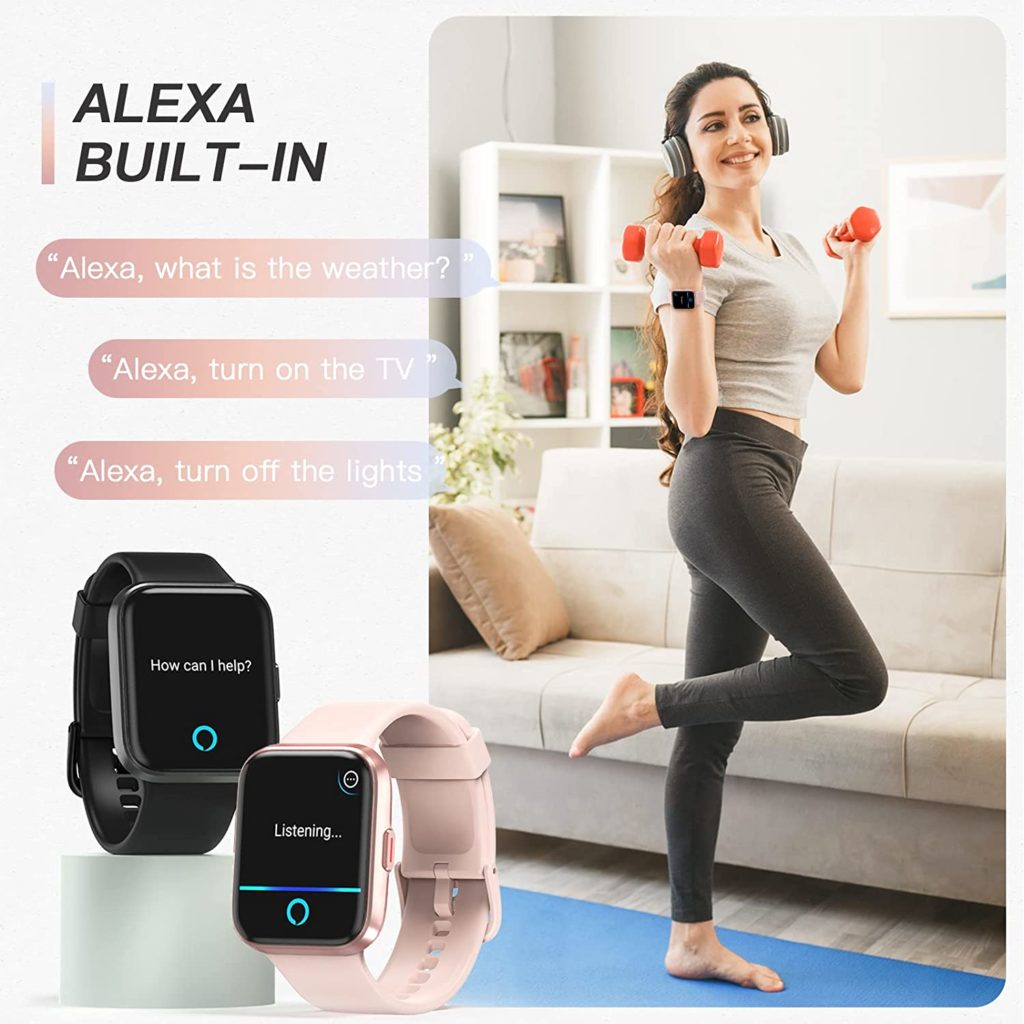 Smartwatch Con Monitor De Ritmo Cardíaco Las 24H, Saturación De Oxígeno ...