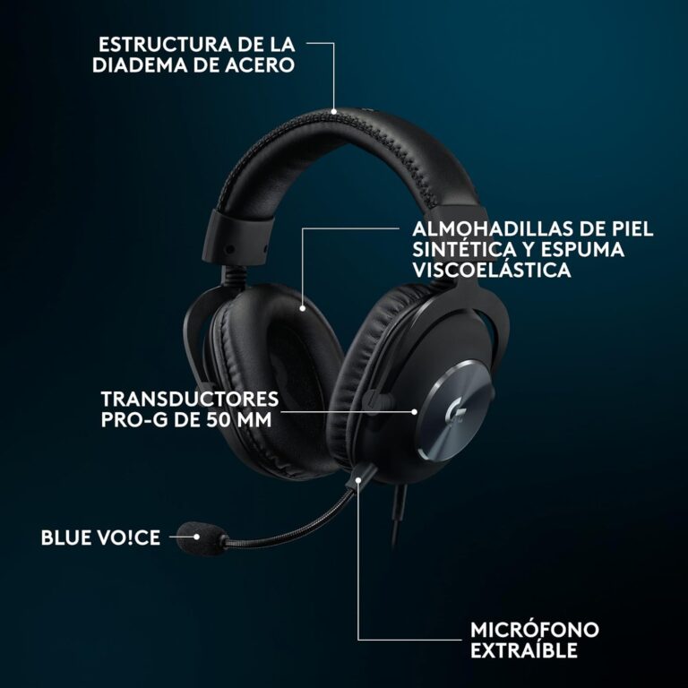 Logitech G Pro X SE Auriculares Gaming Con Cable Y Micrófono ...