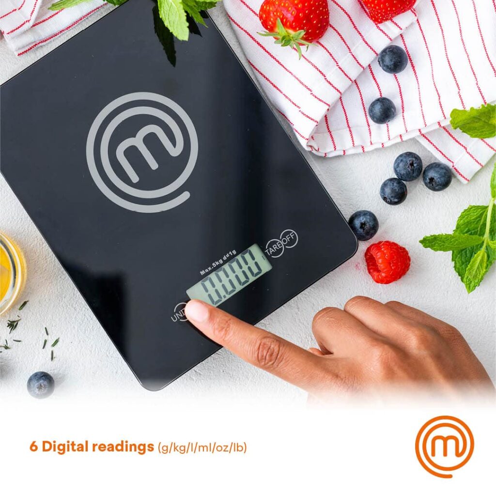 Báscula De Cocina Digital MasterChef (peso Máximo 5kg) Por 9,95 ...